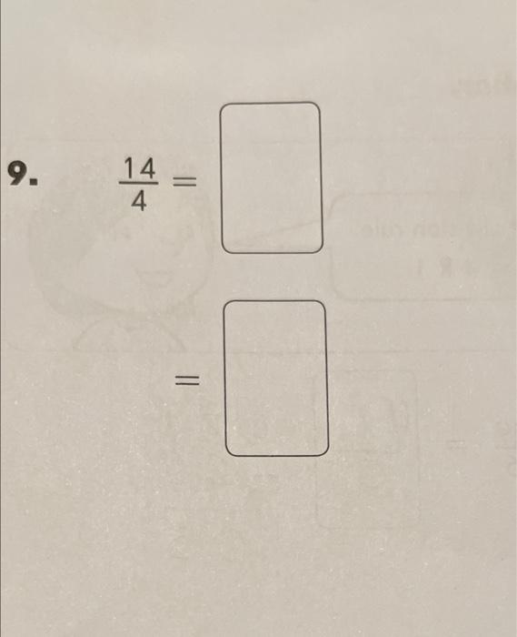 Solved 9. 14 = 4 4 = | Chegg.com