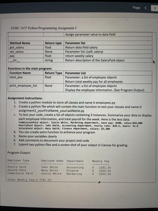 Solved Page Payroll Classes - Inheritance and Polymorphism | Chegg.com