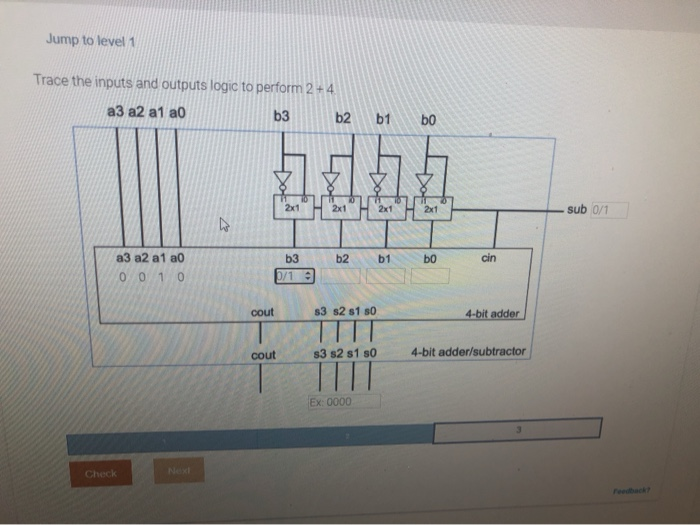 Solved Jump to level 1 Trace the inputs and outputs logic to | Chegg.com