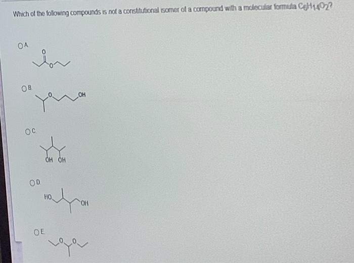 Solved Identify the correct IUPAC name for the following | Chegg.com