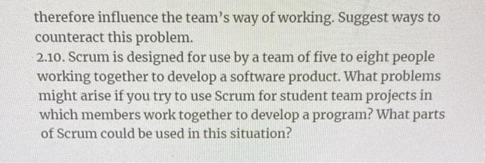 Solved 2.7. Explain why estimating the effort required to | Chegg.com