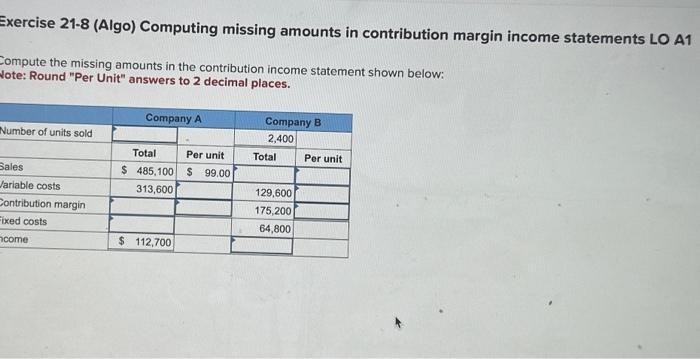 Solved Exercise 21 8 Algo Computing Missing Amounts In