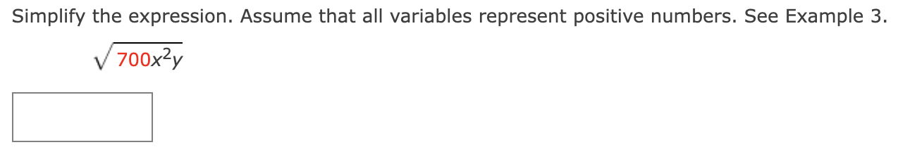 Solved Simplify The Expression Assume That All Variables