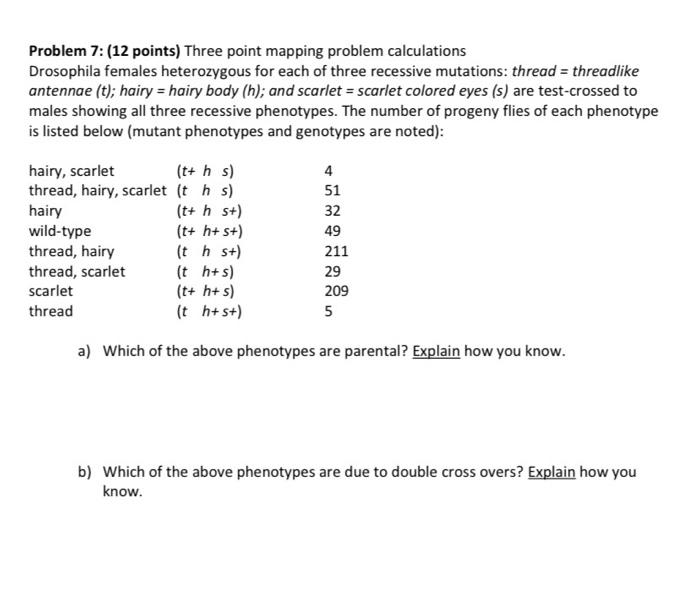 Solved Problem 7: (12 points) Three point mapping problem | Chegg.com