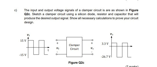 Solved a) For the circuit in Figure Q2a, the diode cut-in | Chegg.com