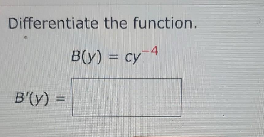 Solved Differentiate the function. g(x) = x2(1 - 9x). g'(x) | Chegg.com
