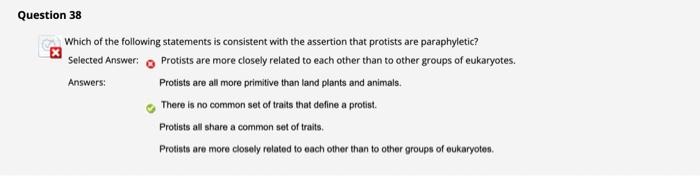 Solved Which of the following statements is consistent with | Chegg.com