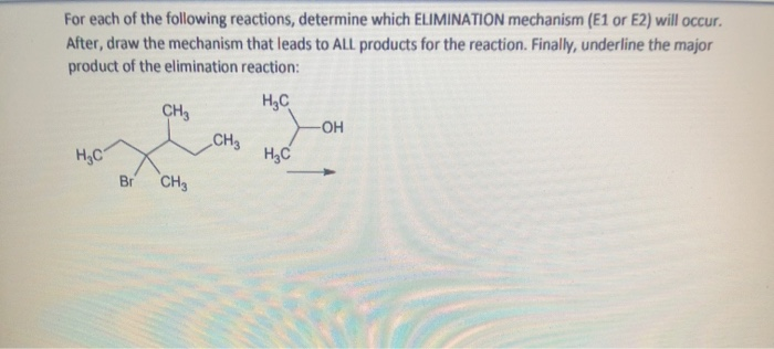 Solved For Each Of The Following Reactions Determine Which
