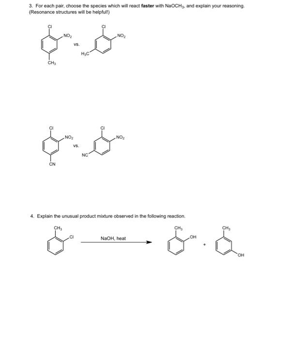 Solved Nucleophilic Aromatic Substitution (NAS) 1. Provide a | Chegg.com