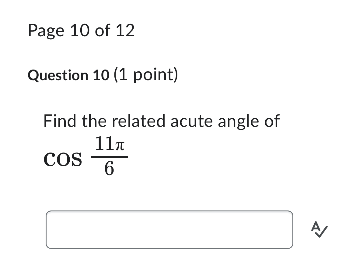 Solved Page 10 ﻿of 12Question 10 (1 ﻿point)Find the related | Chegg.com