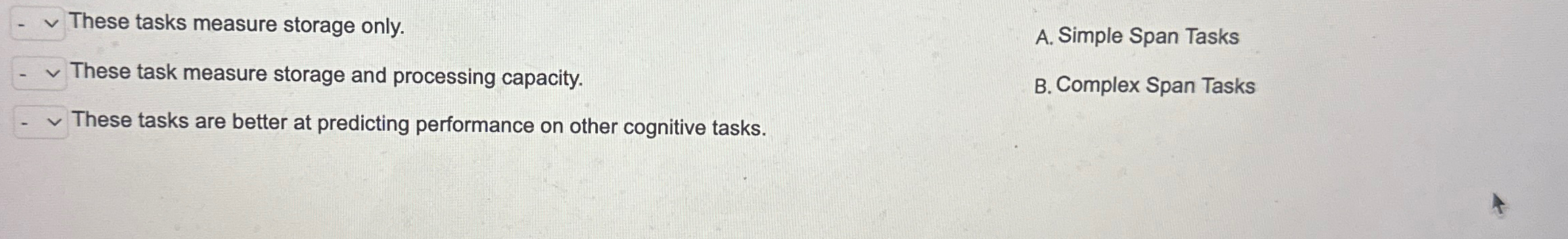 Solved These tasks measure storage only.A. ﻿Simple Span | Chegg.com