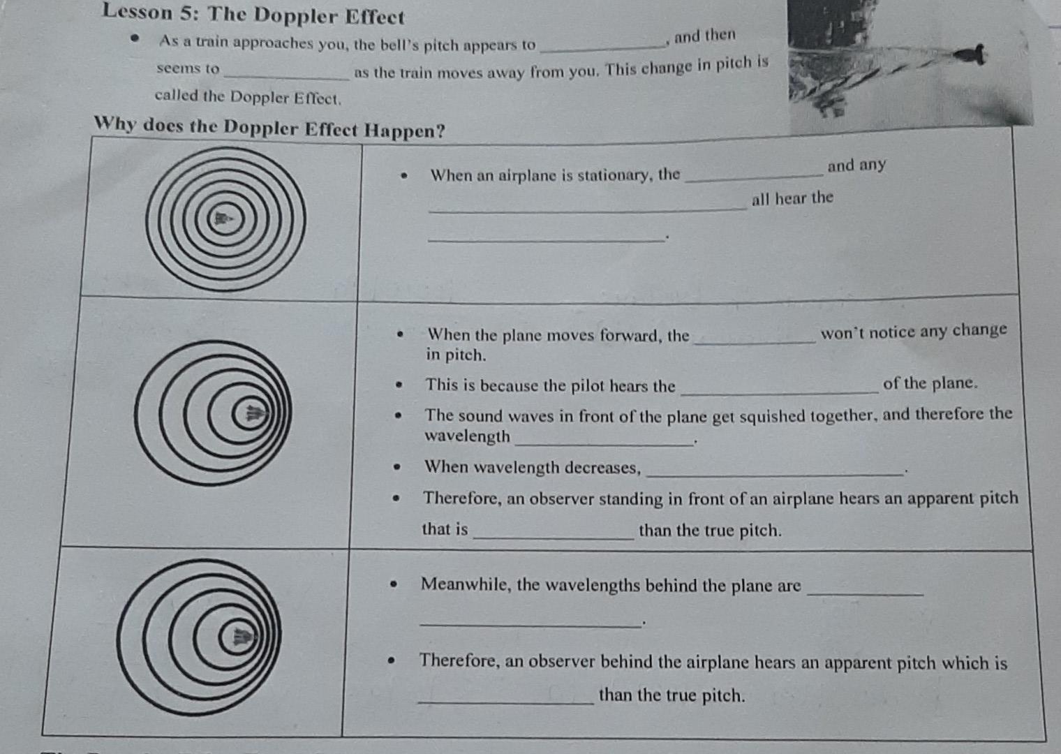 Solved Lesson 5: The Doppler Effect - As a train approaches | Chegg.com