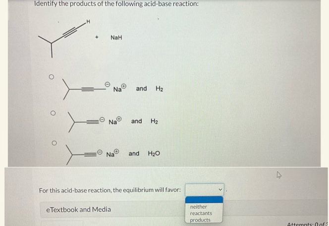 Solved Identify the products of the following acid-base | Chegg.com