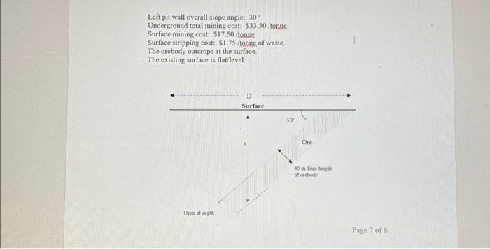 Solved 5- Given the following information and diagram of a | Chegg.com