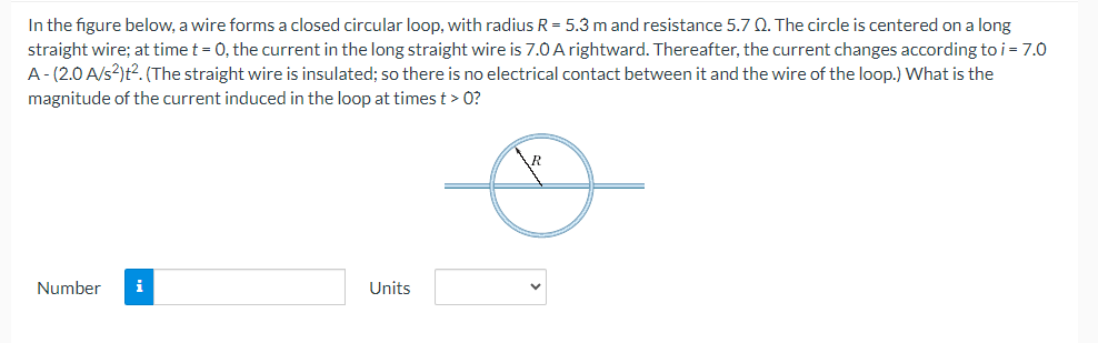Solved In the figure below, a wire forms a closed circular | Chegg.com