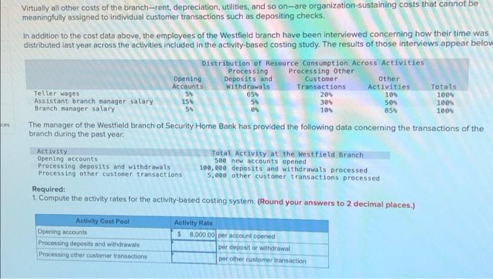 Solved Exercise 7-8 (Static) Computing and Interpreting | Chegg.com