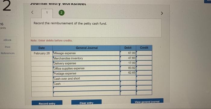 Solved How do you find or calculate the cash over and short | Chegg.com