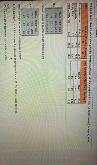 Solved Find 5B-4A 3-2-4 -5 4 1 A= 2 - 1 1 B= - 2 5 6 -3 3 - | Chegg.com