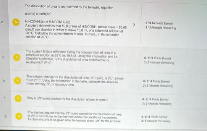 Solved The compound urea, H2NCONH2 , is widely used in | Chegg.com