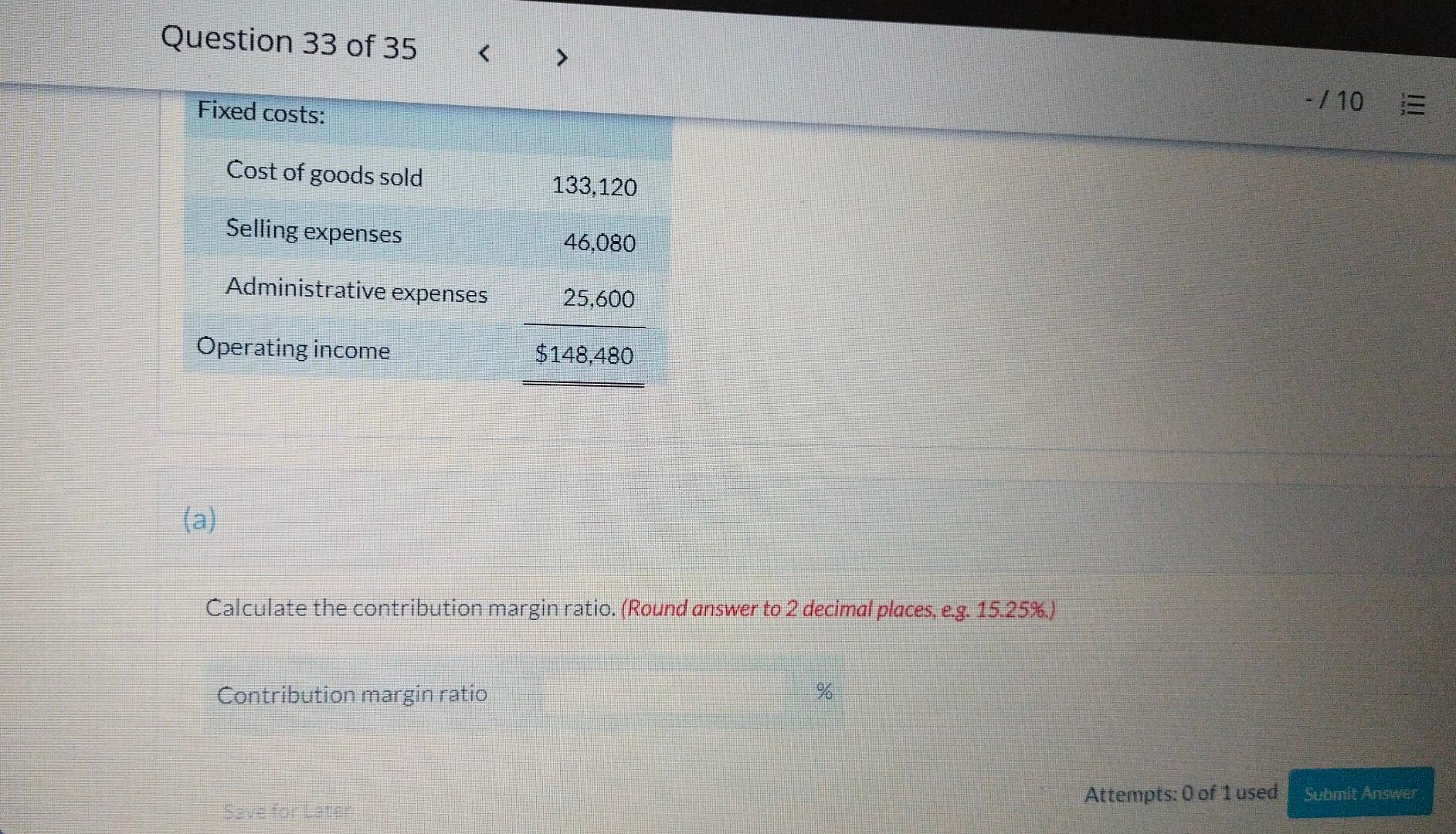 Solved Current Attempt in Progress Sheridan Manufacturing | Chegg.com