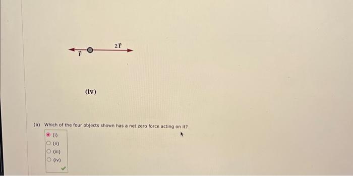 Solved Iv A Which Of The Four Objects Shown Has A Net