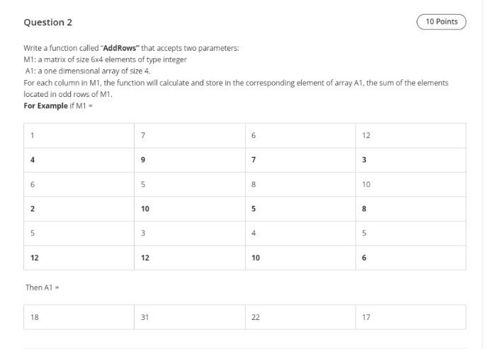 Solved Question 2 10 Points Write A Function Called 