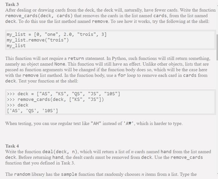 Solved In this lab, we will use strings and lists to | Chegg.com