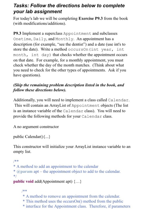 Solved Tasks: Follow the directions below to complete your | Chegg.com