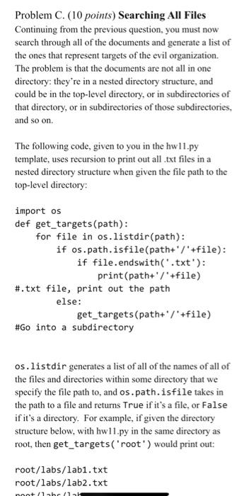 Solved Problem B. (10 points) Checking for Decoys You are a | Chegg.com