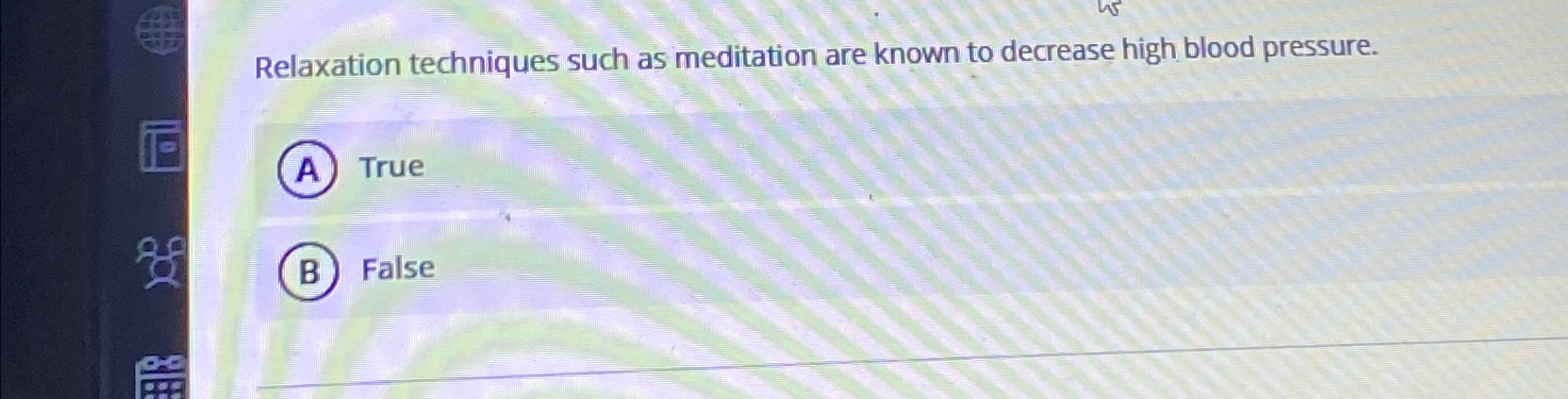 Solved Relaxation techniques such as meditation are known to | Chegg.com