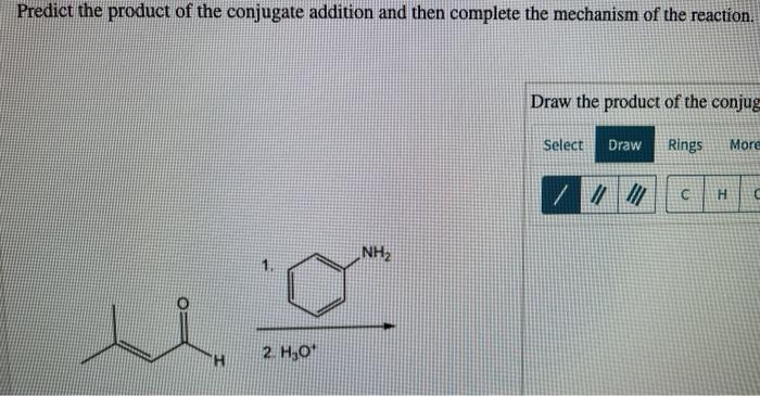 Solved Predict the product of the conjugate addition and | Chegg.com