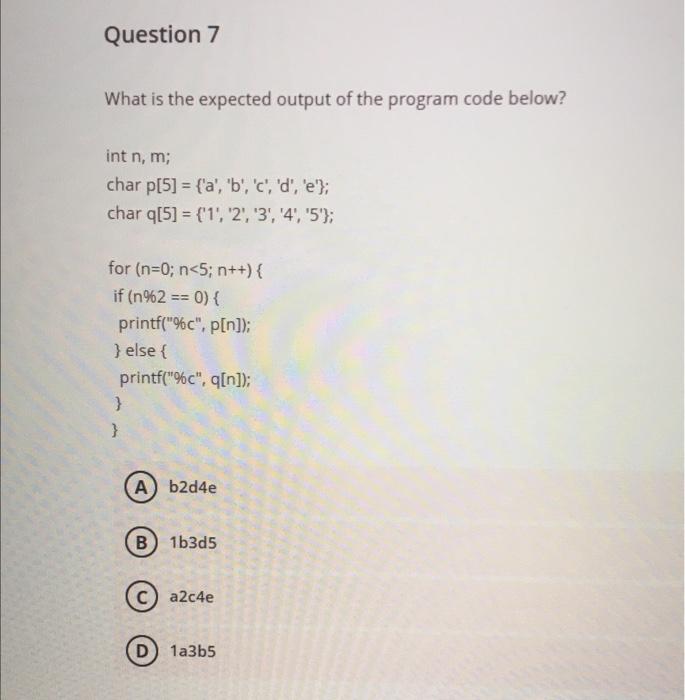 Solved Which format specifier should be used for the | Chegg.com