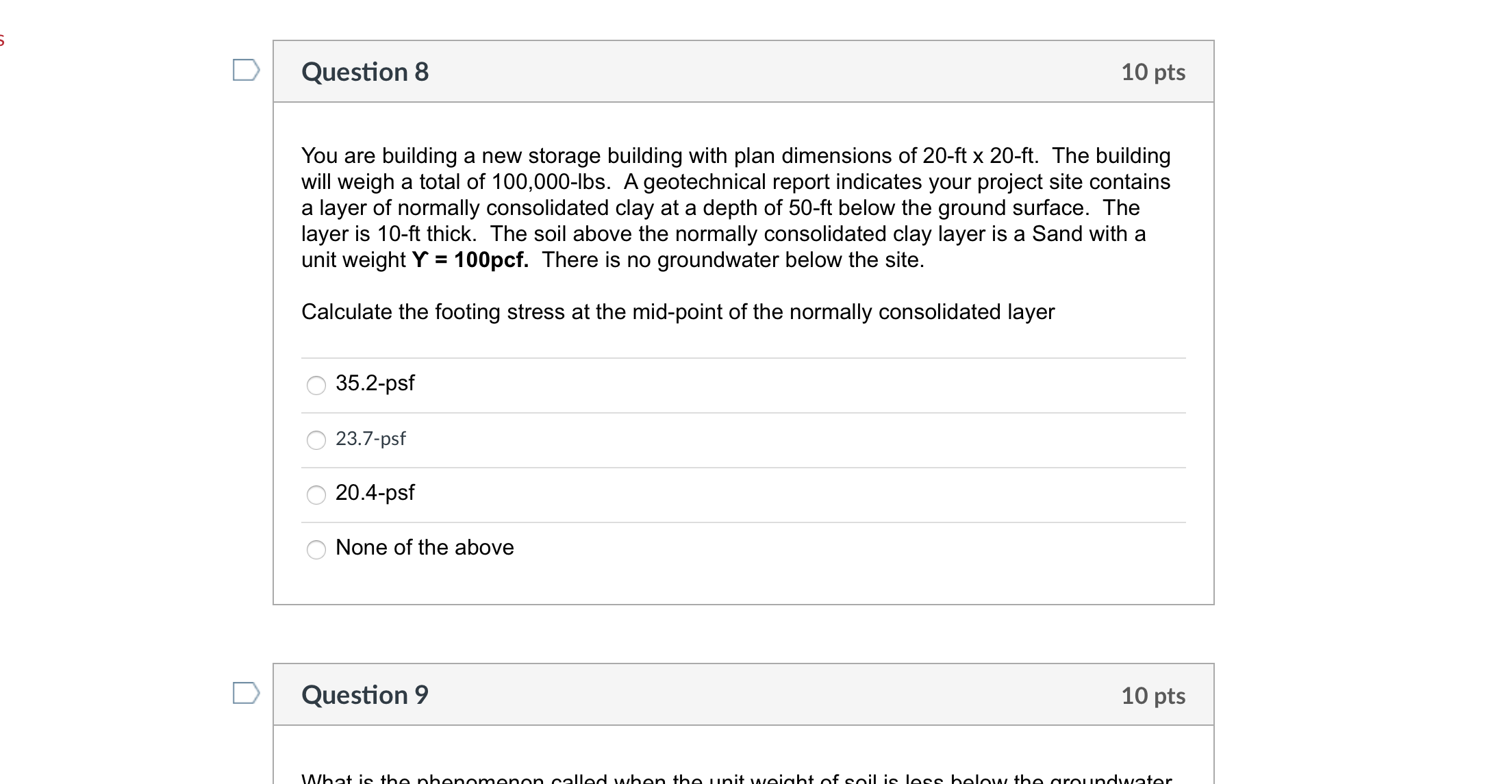 Solved Question 8You are building a new storage building | Chegg.com
