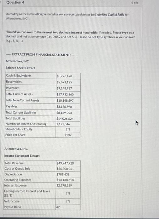 Solved According to the information presented below, can you | Chegg.com