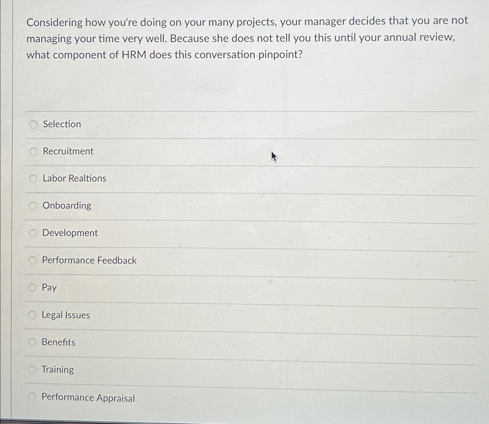 Solved Considering how you're doing on your many projects, | Chegg.com