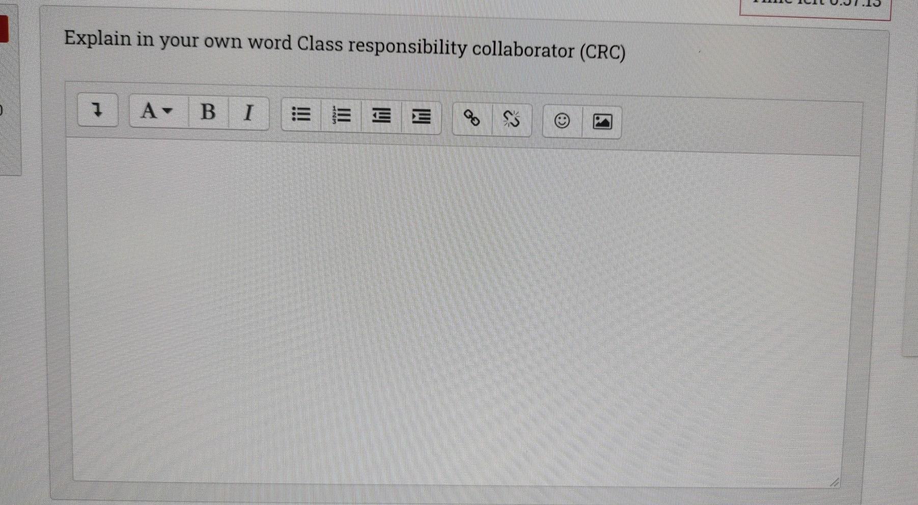 Solved Explain in your own word Class responsibility | Chegg.com