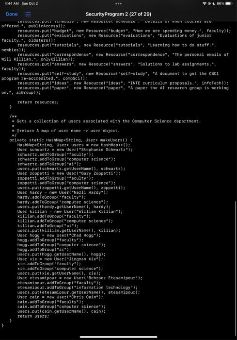 Solved 4.1 Creating A User Class - Create a new class named | Chegg.com