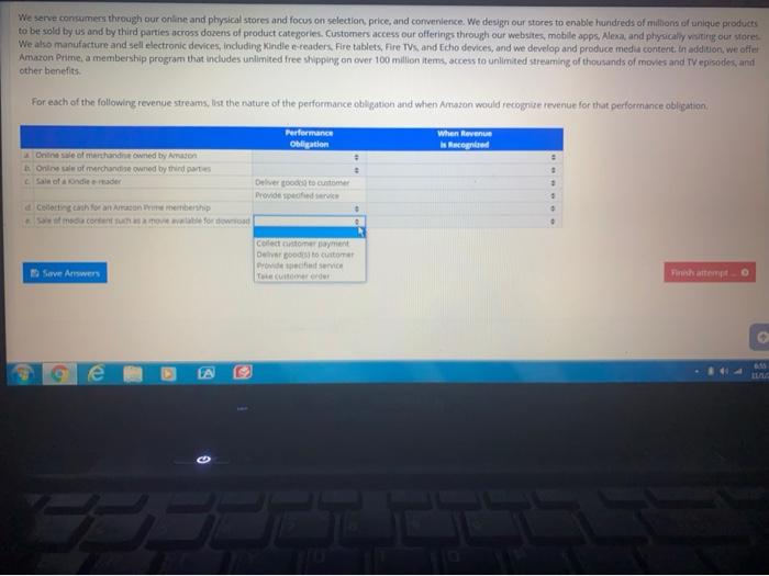 Solved Interpreting Revenue Recognition Disclosure for | Chegg.com