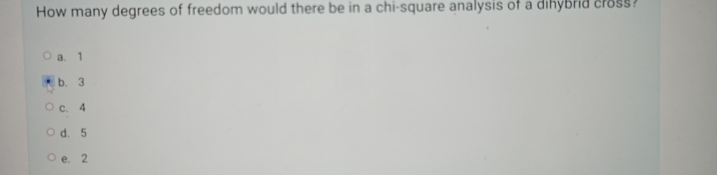 Solved How many degrees of freedom would there be in a | Chegg.com