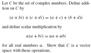 Solved Let C be the set of complex numbers. Define addition | Chegg.com
