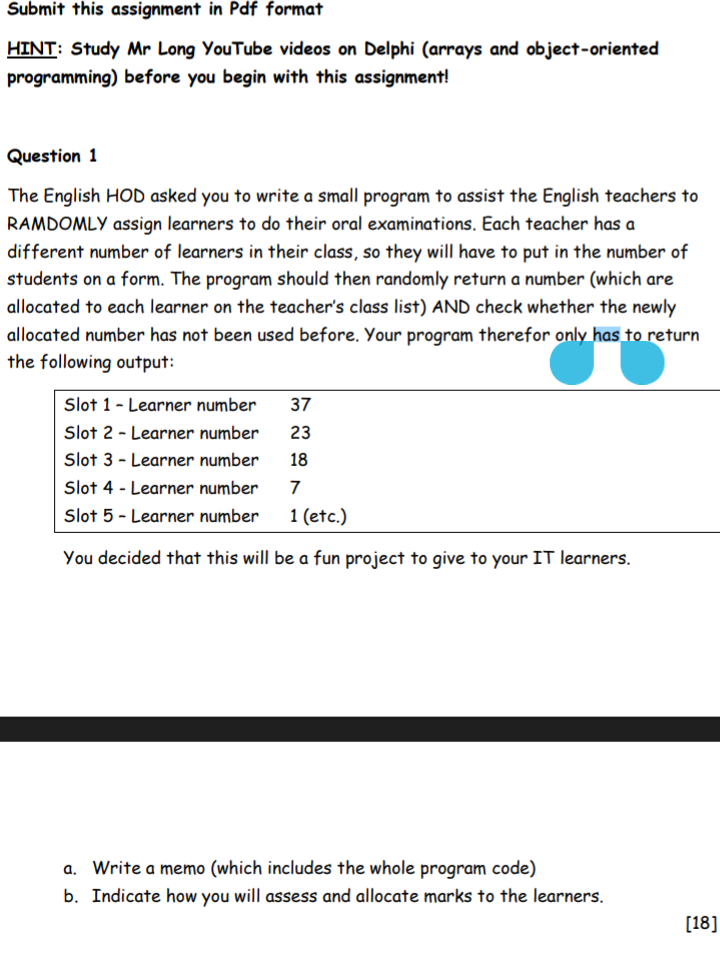 Solved Submit this assignment in Pdf format HINT: Study Mr | Chegg.com