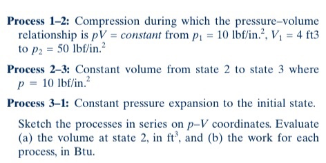 Solved 2.35 Air contained within a piston-cylinder assembly | Chegg.com