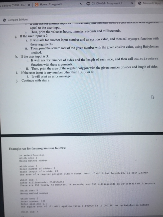 Solved Editions une Chegg.com X 3 100 AB: Assignment2 M | Chegg.com