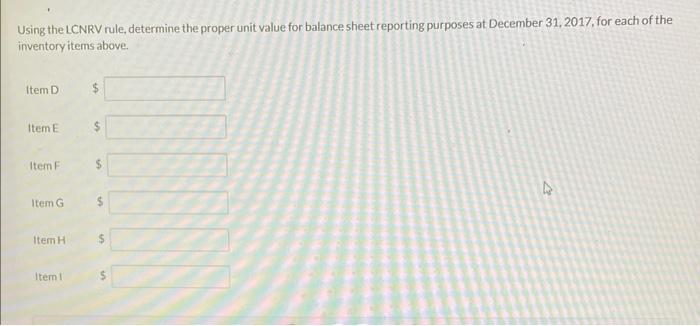 Solved Sheffield Company uses the LCNRV method, on an | Chegg.com