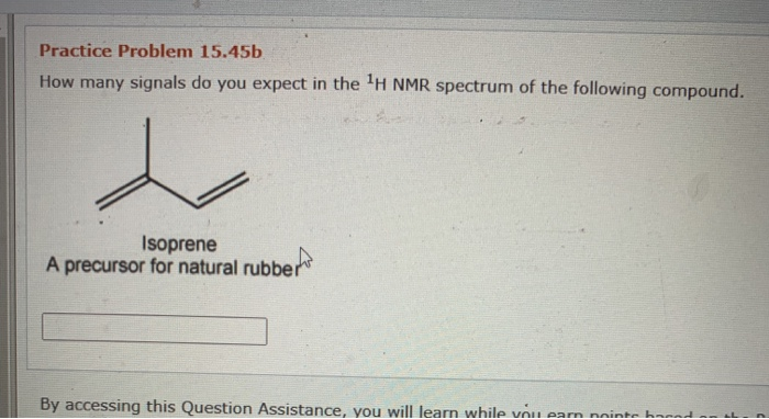 Solved Practice Problem 15.45a How many signals do you | Chegg.com