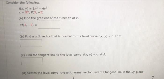 Solved he skipped part: Tutorial Exercise Use the gradient | Chegg.com