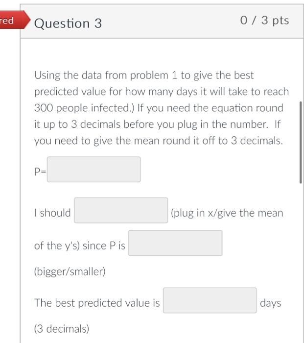 Solved the first question is the data to use for question 3 | Chegg.com