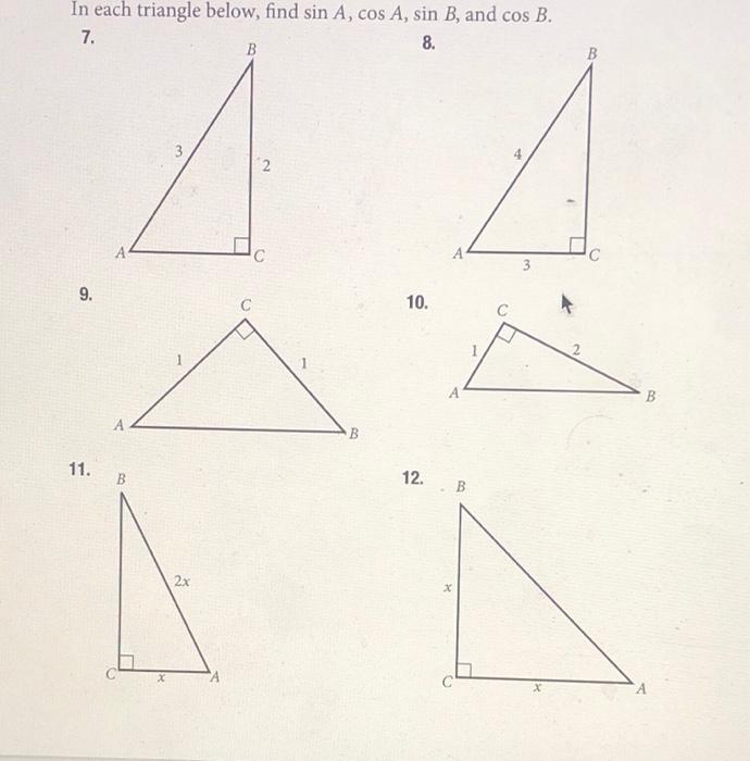 Solved Use the Cofunction Theorem to fill in the blanks so | Chegg.com