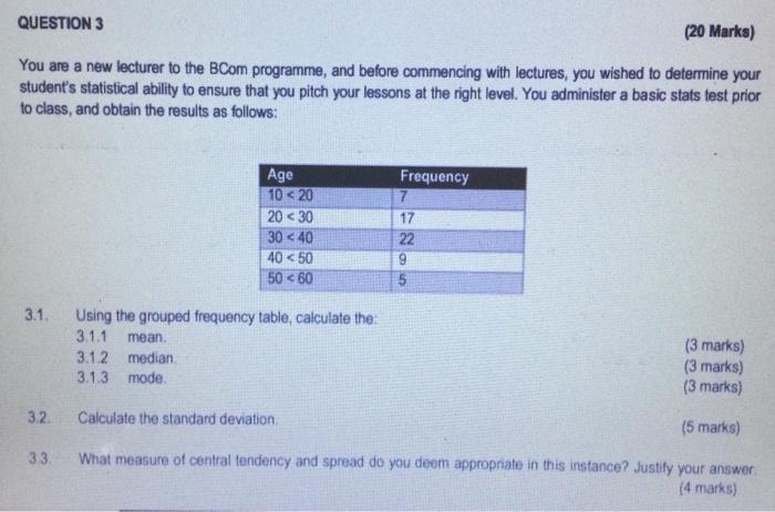 Solved The following data give the hourly wage rates (Rands) | Chegg.com