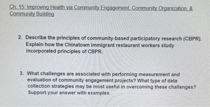 Instructions: Answer the following "questions" in | Chegg.com